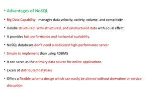 NOSQL PRESENTATION ON INTRRODUCTION Intro.pptx