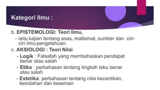 1NOTA KULIAH 1 - PENGENALAN ILMU FALSAFAH.pptx