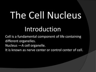 The cell nucleus | PPTX