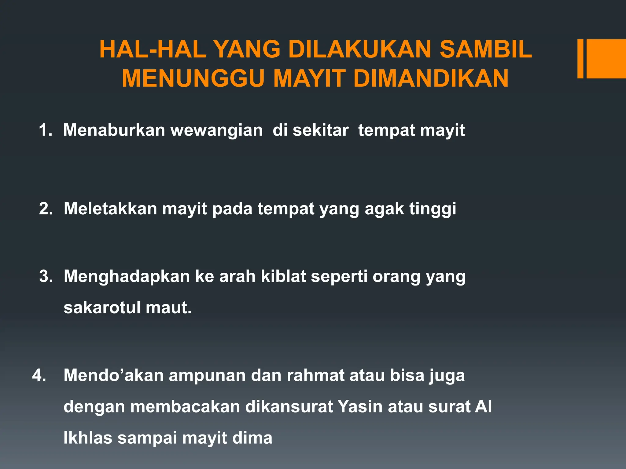 pengurusan jenazah bagian menjelang ajal.pptx