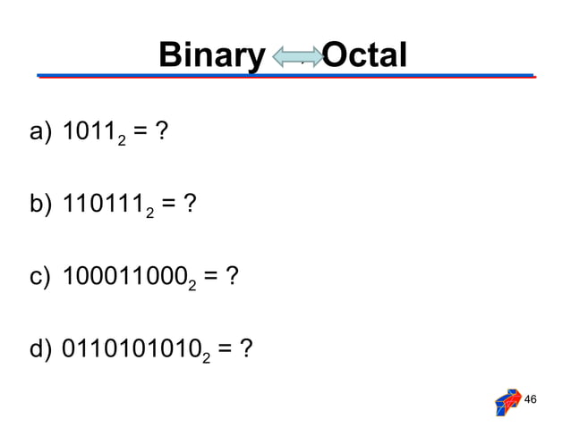 Number System- binary octal hexadecimal numbers | PPT