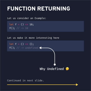 Tricky arrow functions in JavaScript - part-1 | PDF