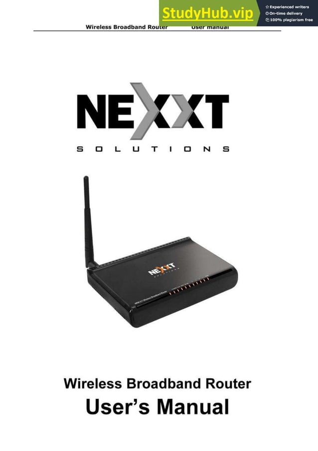 1N Wireless Broadband Router | PDF