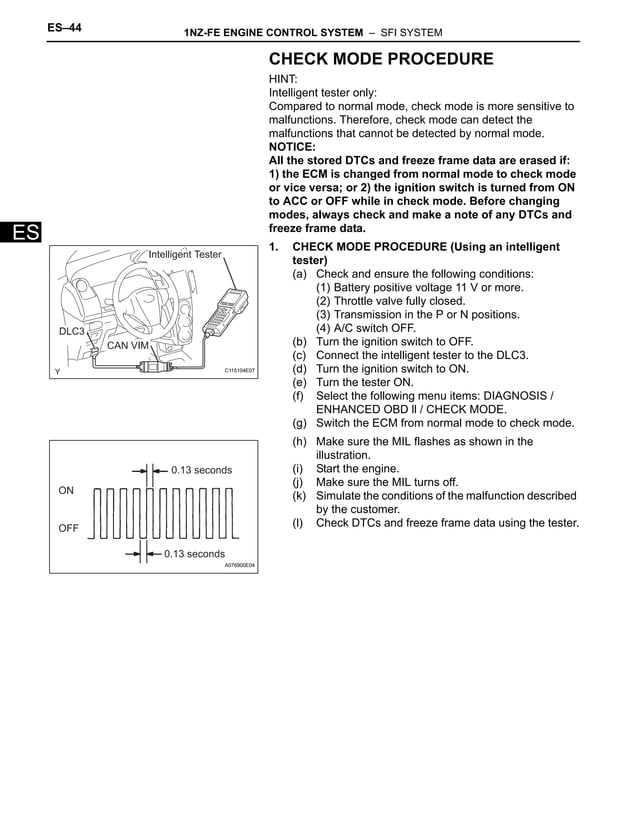 1 NZ Engine Control.pdf | Auto Type | Automotive