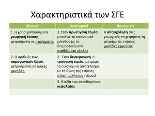 Κεφάλαιο 1o_1.3-1.7. Ταξινόμηση, χαρακτηριστικά, προϊόντα και υπηρεσίες ...