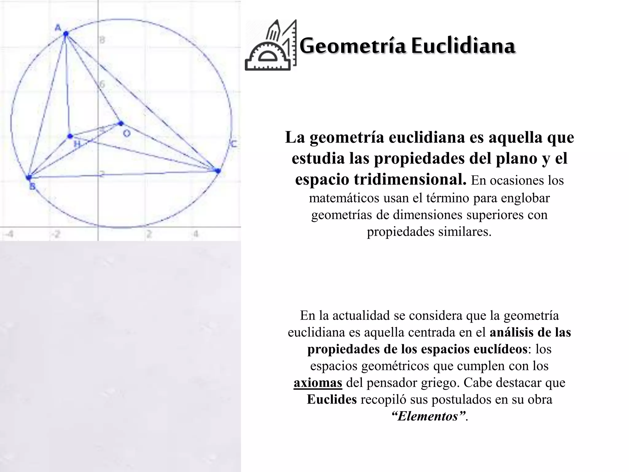Ramas de la Geometría. | PPTX