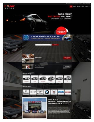 1 OAK Autos - Farmers Branch, Texas USA. | PDF