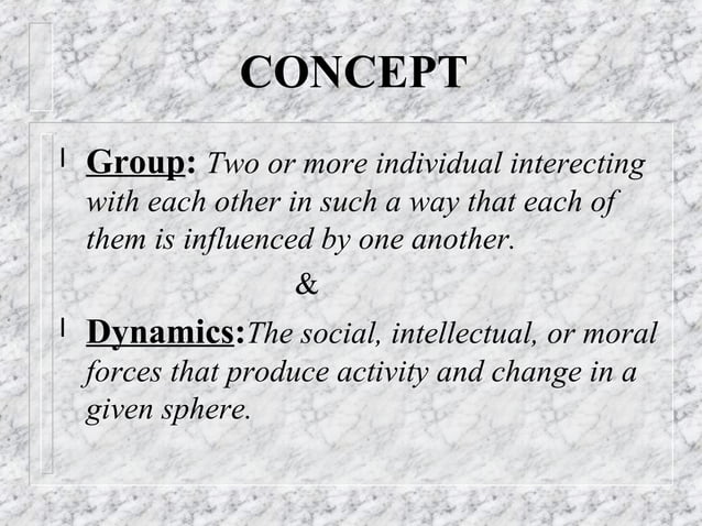 OB- Group Dynamics- For MBA 1st SEM by Neerav Shivhare | PPT