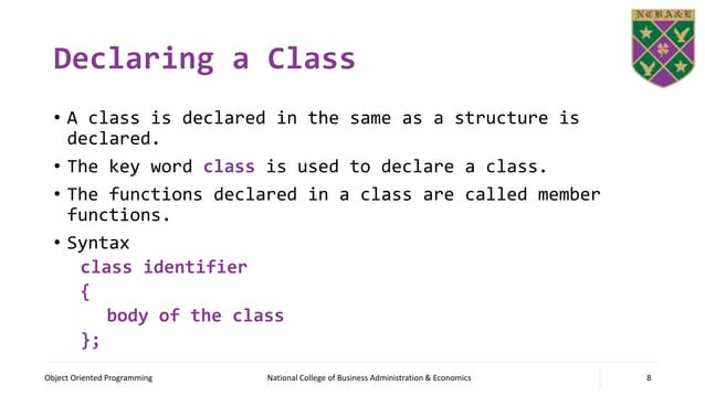 1object Oriented Programmingpptx 3738