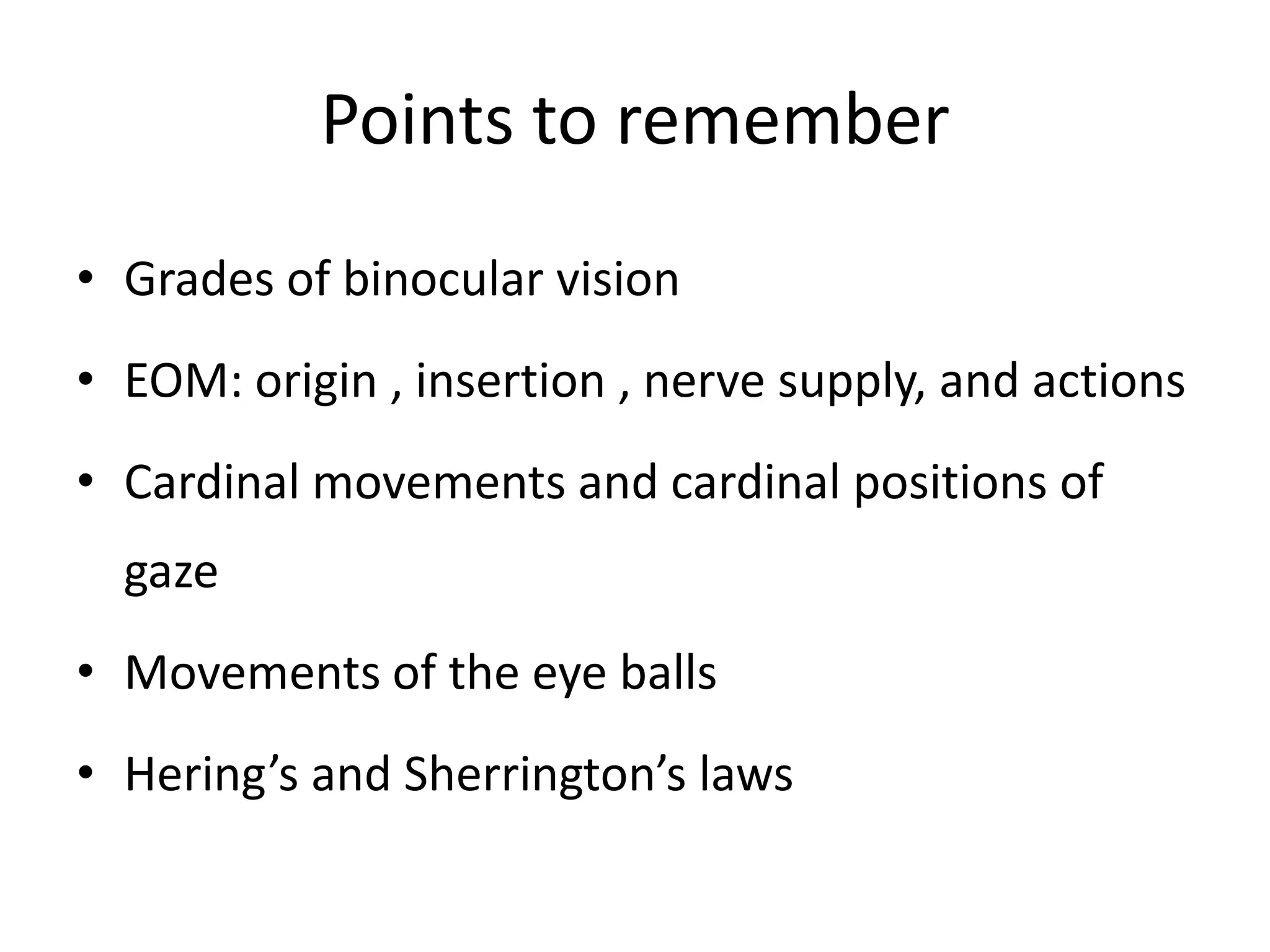 ocular motility an introduction 14.07.16 Prof.K.N. Jha | PDF | Eye and ...