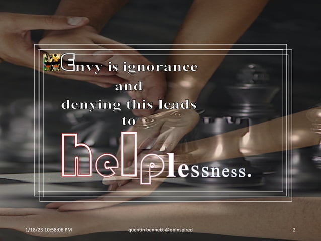 PROFIT & IGNORANCE DON’T MIX | EMOTIONally vulnerABLE ABILITY | PPT