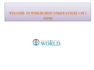 Unique 1 of 1 Items | PPTX