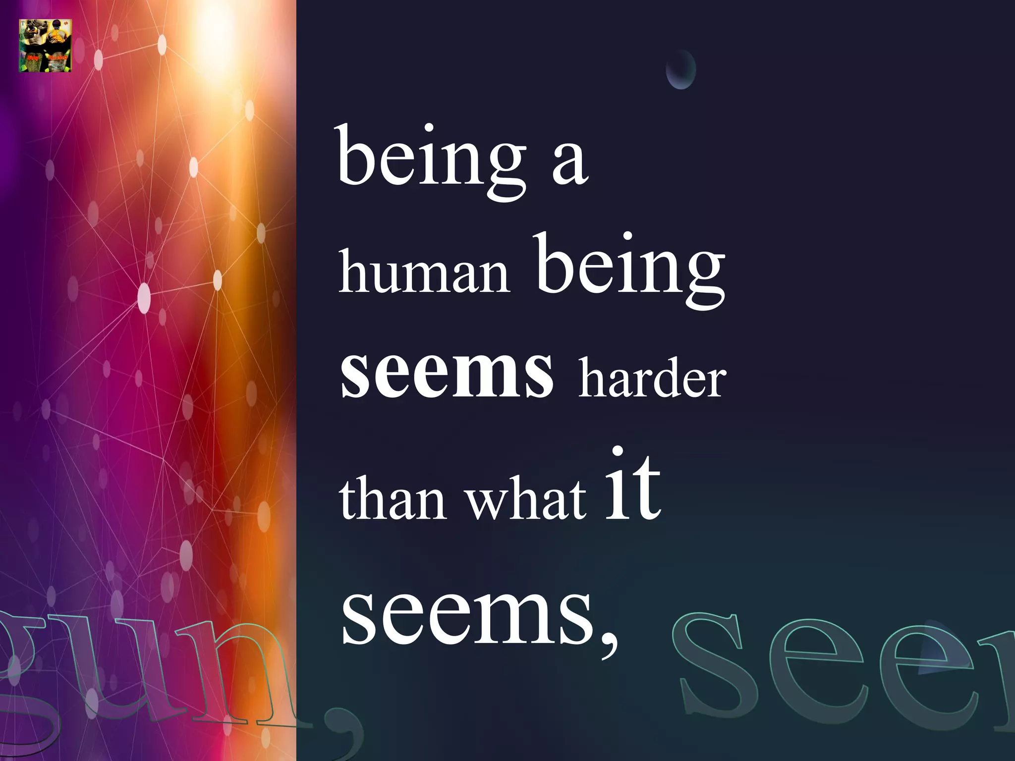 LISTEN AND START LIVING | EMOTIONally vulnerABLE ABILITY | PPT