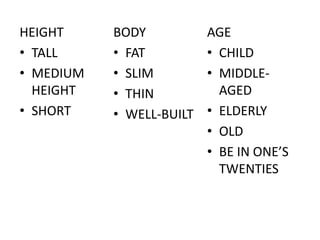 describing people.ppt