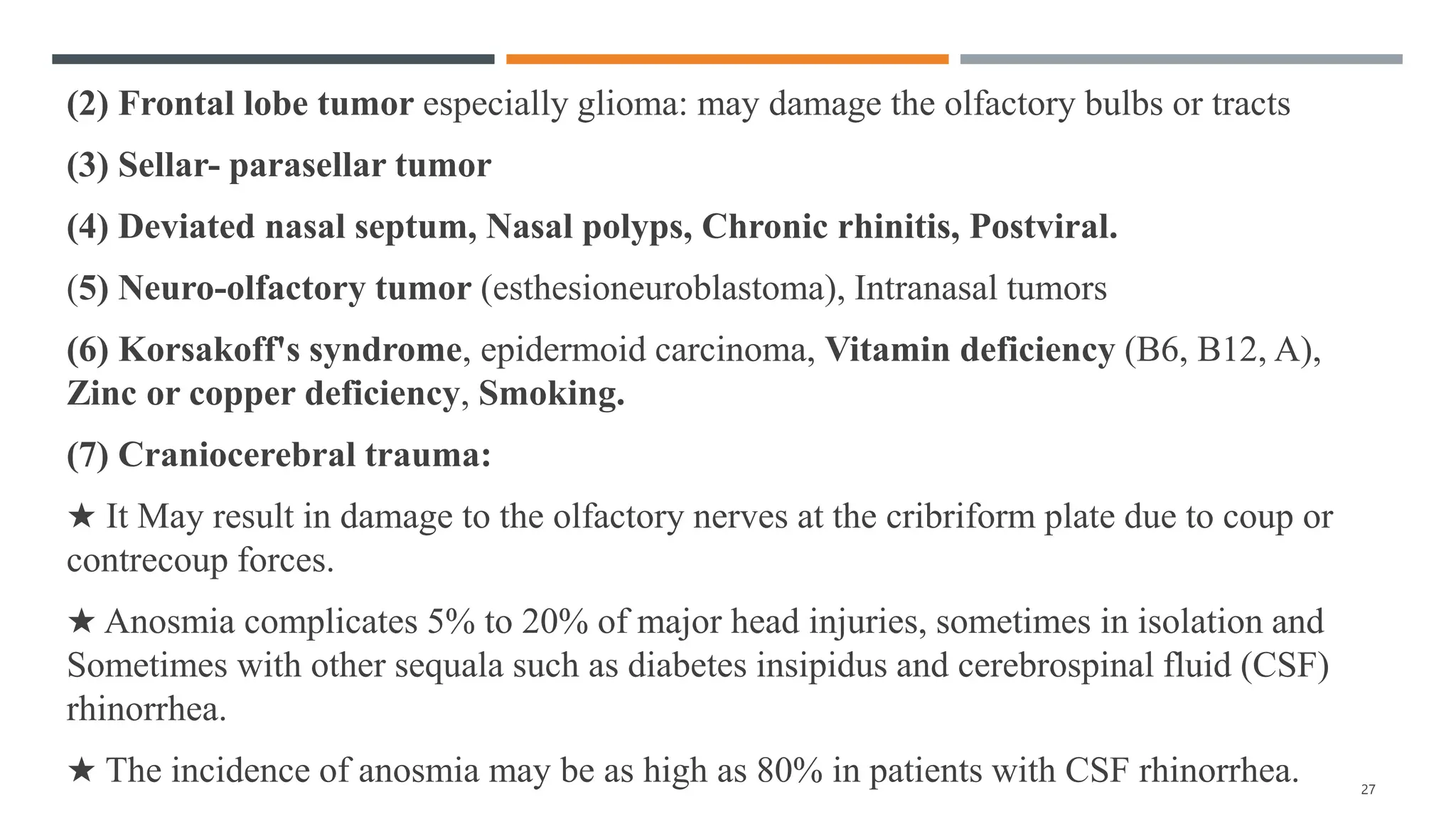 Cranial nerve (1): The Olfactory Nerve.pptx