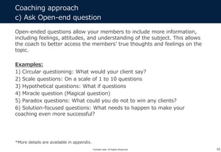 1on1 / Coaching Guide for New Managers | PPT