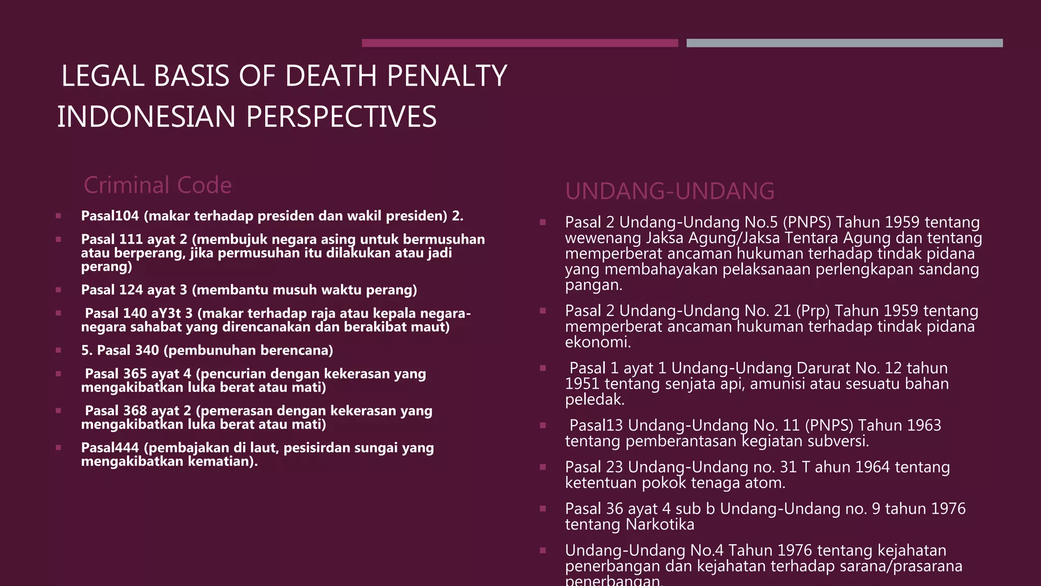 Death penalty | PPTX