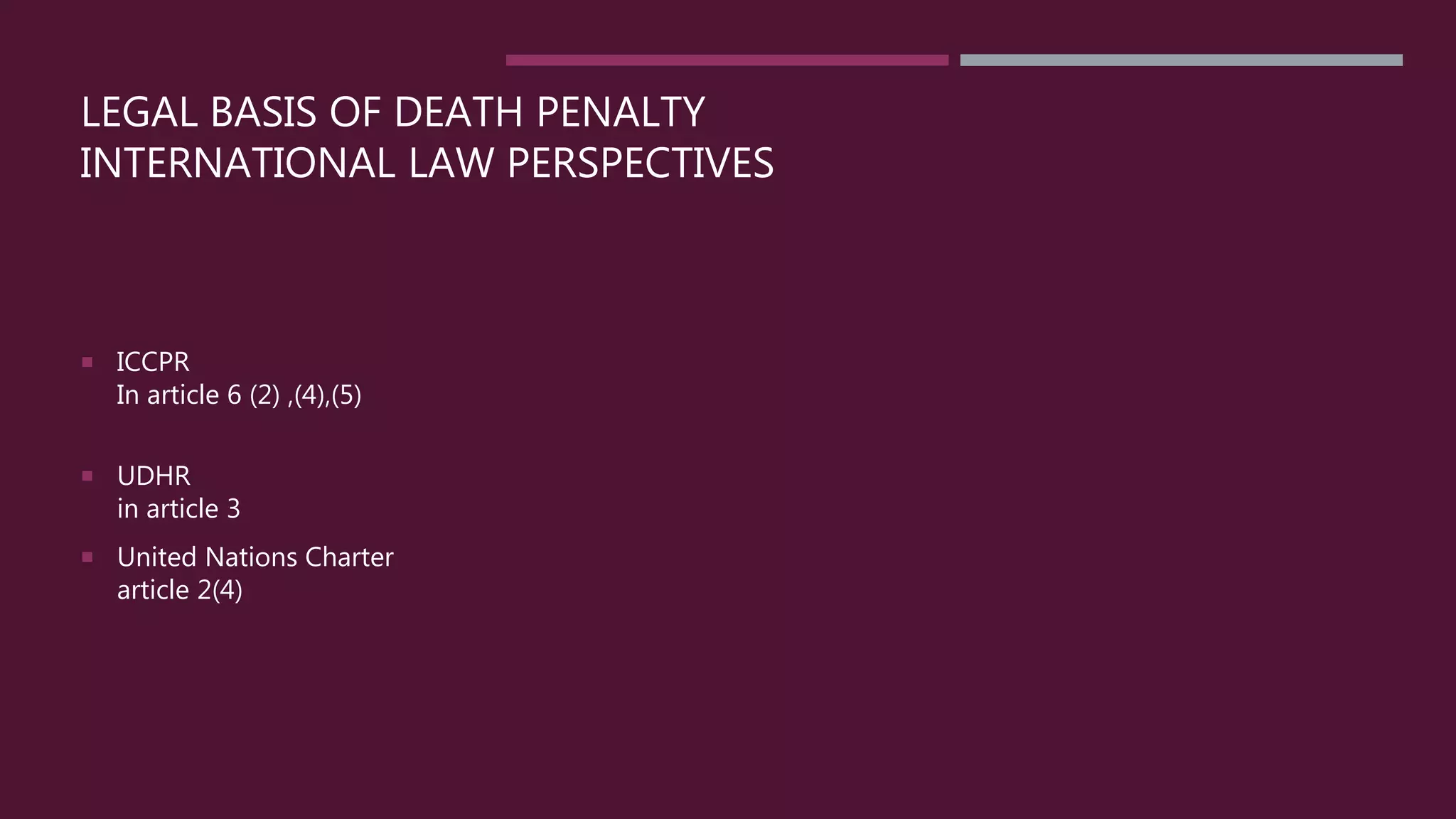Death penalty | PPTX