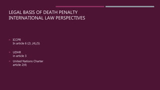 Death penalty | PPTX