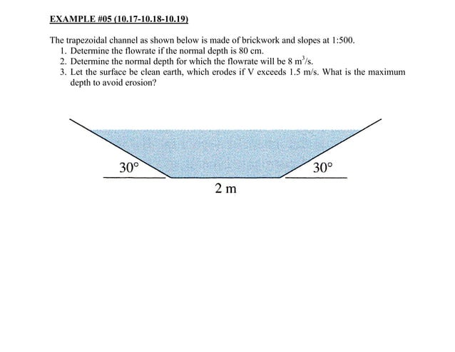 1 open channel problems 2 | PDF | Physics | Science