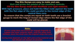 1 opening the bite with bite turbo | PPTX