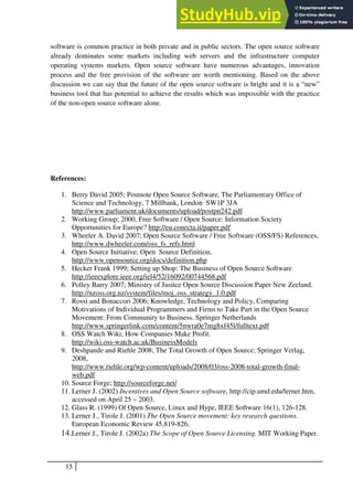 1 Open Source Business | PDF