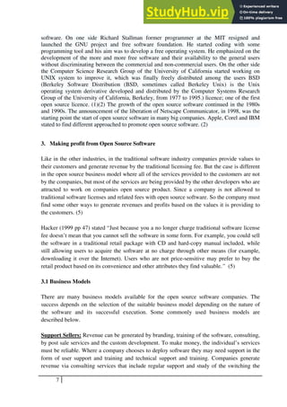 1 Open Source Business | PDF