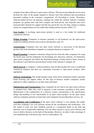 1 Open Source Business | PDF