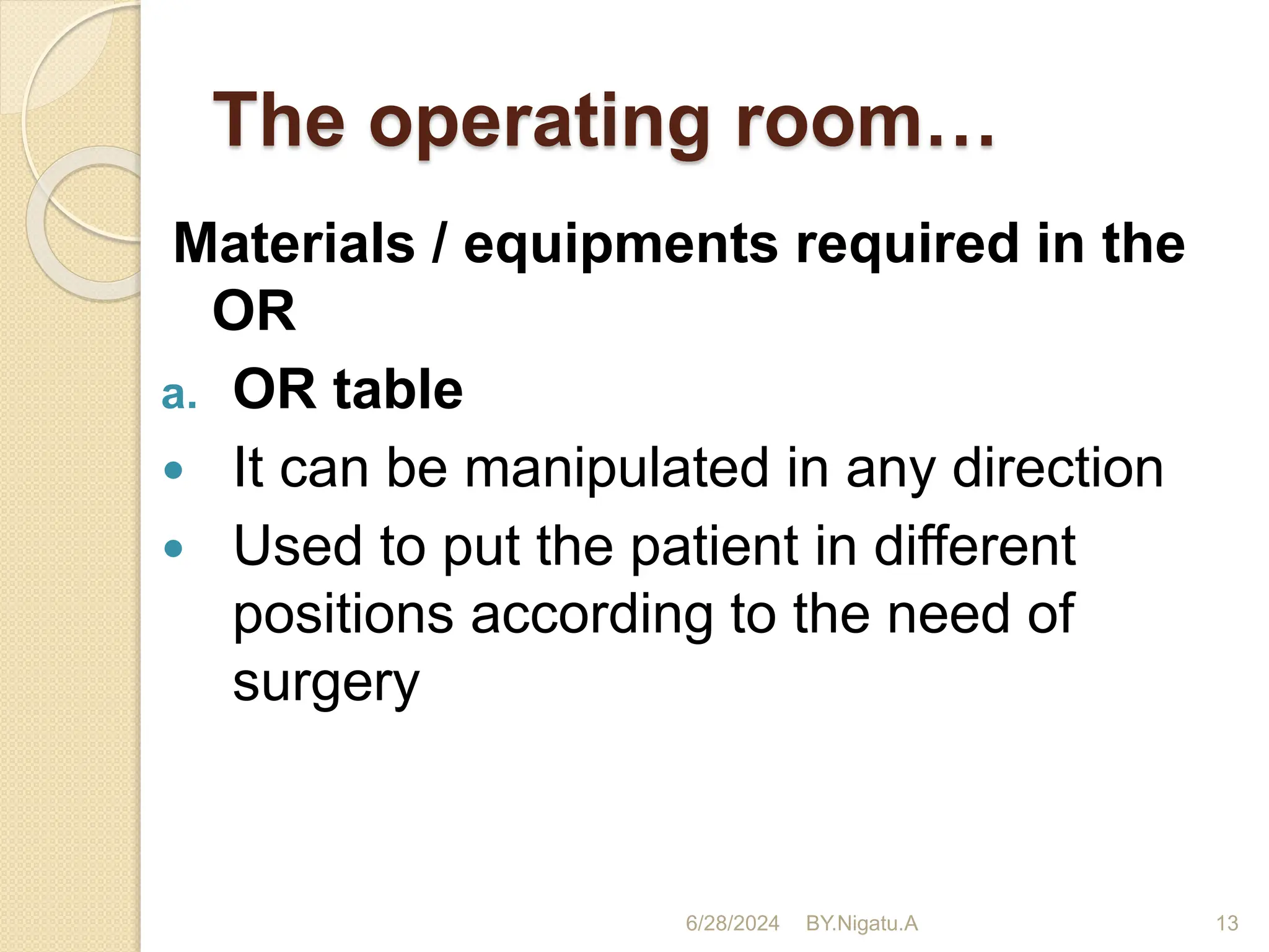 fundamental nursing 1Operating Room Technique (1).pptx