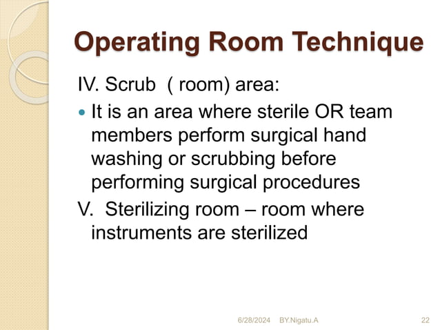 fundamental nursing 1Operating Room Technique (1).pptx