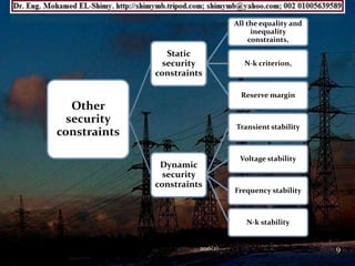 operational states security constraints | PPTX