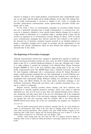 The Field of Health Communication (Up to Date Report).pdf
