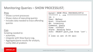 제3회난공불락 오픈소스 인프라세미나 - MySQL Performance | PPT