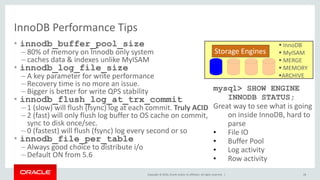 제3회난공불락 오픈소스 인프라세미나 - MySQL Performance | PPT