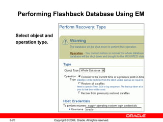 1 Oracle Flashback study related with recyclebin.ppt