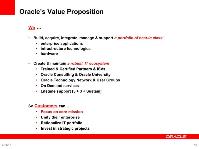SEB Oracle Overview | PPT