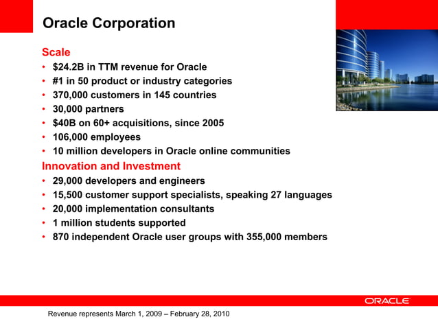 SEB Oracle Overview | PPT