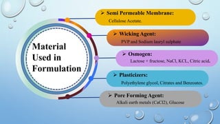 Oral Osmatic Pump | PPTX