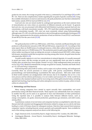 Decreasing Ore Grades in Global Metallic Mining? | PDF