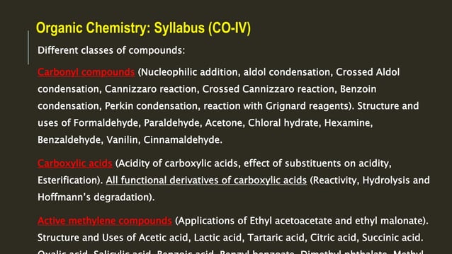 Introduction to organic compounds | PPTX