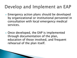 Chapter 1 Organization and Administration of Emergency Care | PPTX
