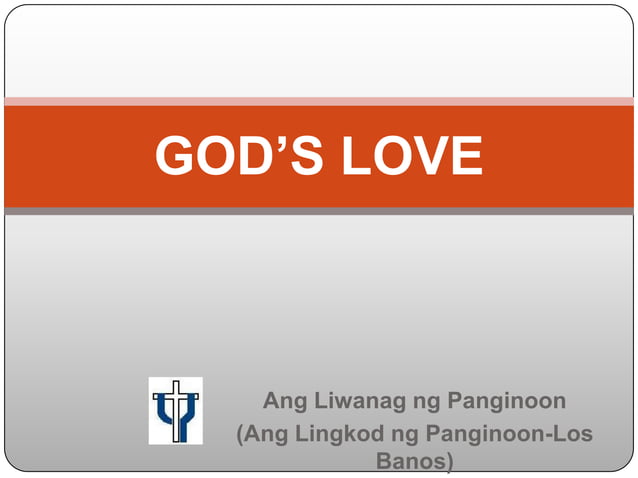 1 orientation christian life series | PPT