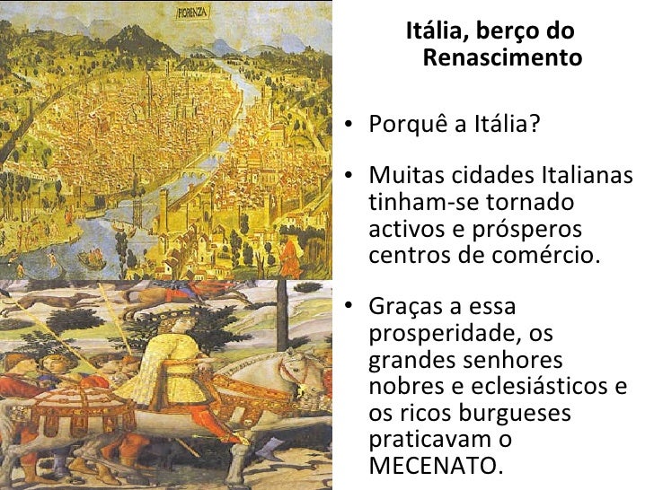 1º origens do renascimento