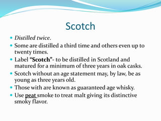1 origin of whiskey | PPTX