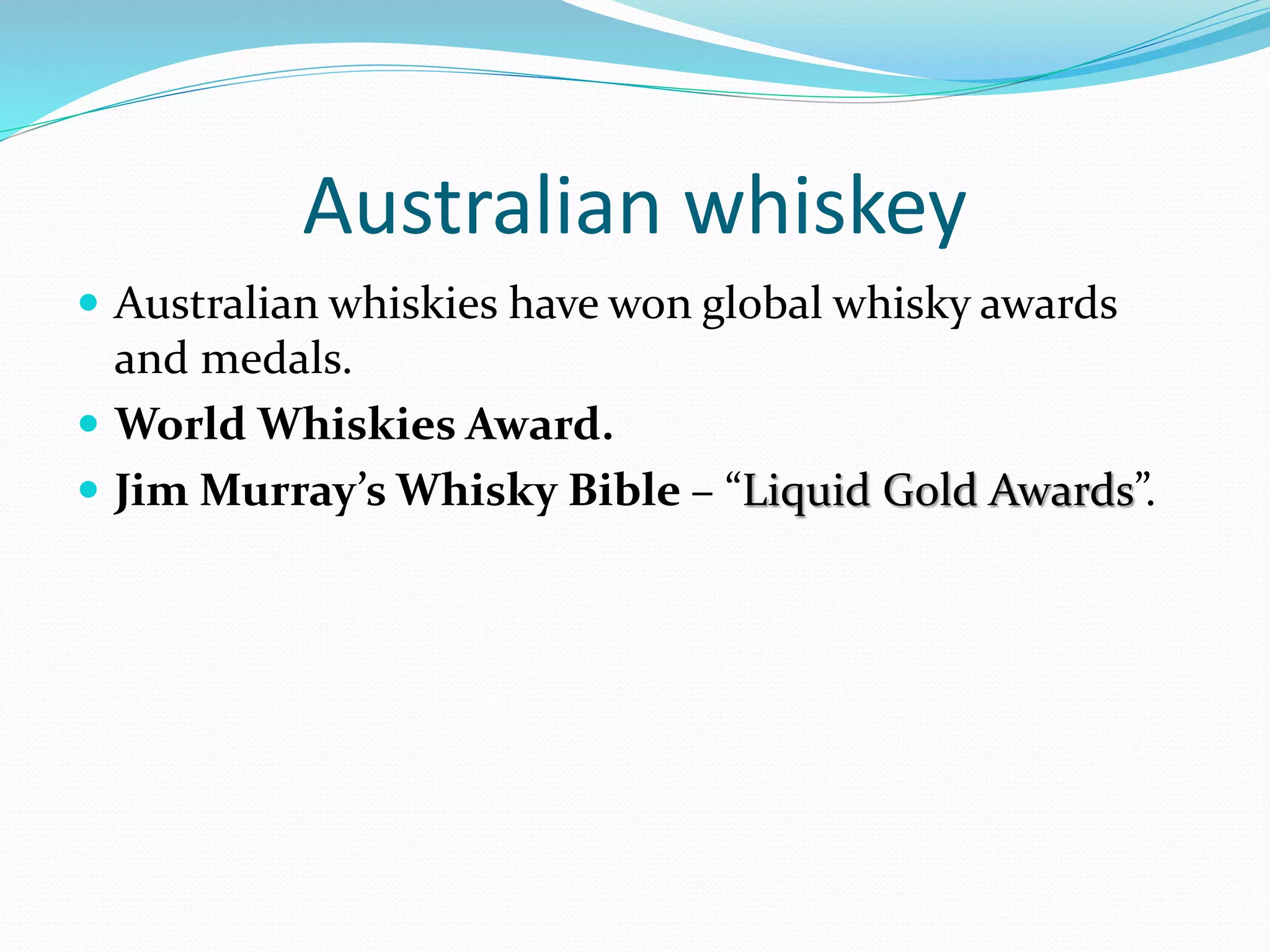 origin of whiskey | PPTX