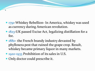 origin of whiskey | PPTX