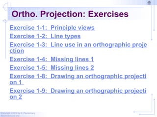 1_Orthographic Projection in engineering drawing | PPTX