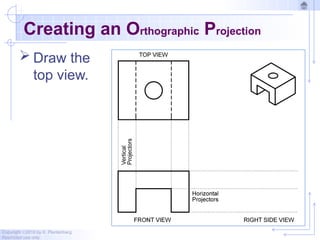 1_Orthographic Projection in engineering drawing | PPTX