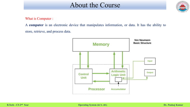 Operating System - Overview | PPT