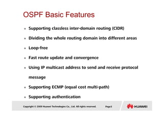 ospf initial configuration | PPT